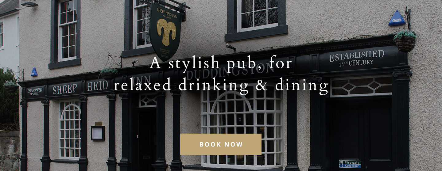 The Sheep Heid Inn Country Pub & Restaurant in Edinburgh